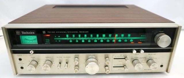 TECHNICS SA-6000X QUADRAPHONIC or Stereo Receiver - Vintage Tuner ...