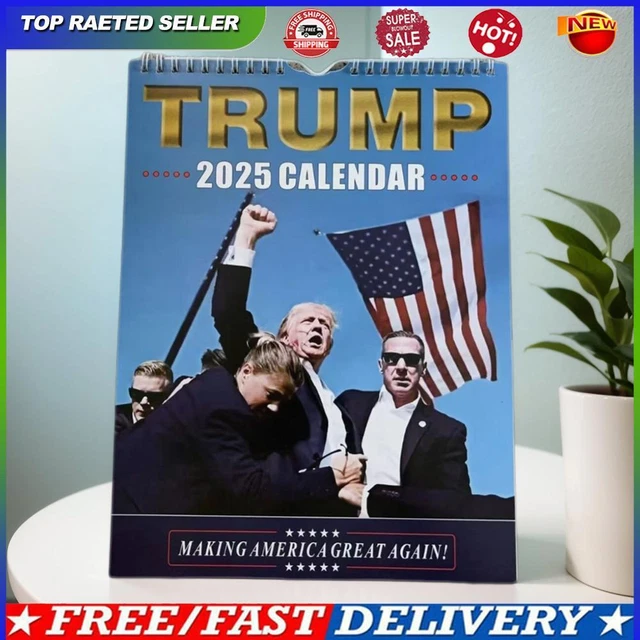 DONALD TRUMP 2025 Desk Calendar Trump 2025 Calendar Making America ...