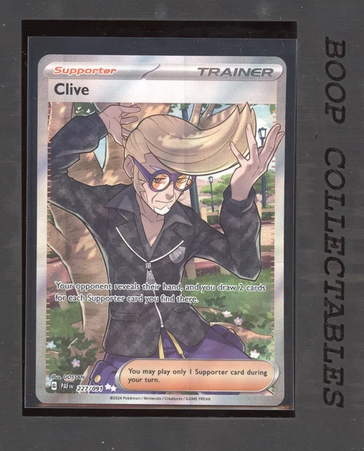 CLIVE 2024 POKEMON Paldean Fates Trainer 227/091 EUR 1,21 - PicClick FR
