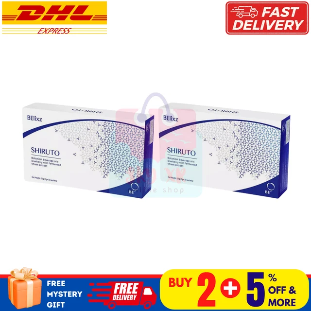 2 BOX SHIRUTO BElixz -Vitamin of Immunity 30 sachets ORIGINAL! £140.96 ...