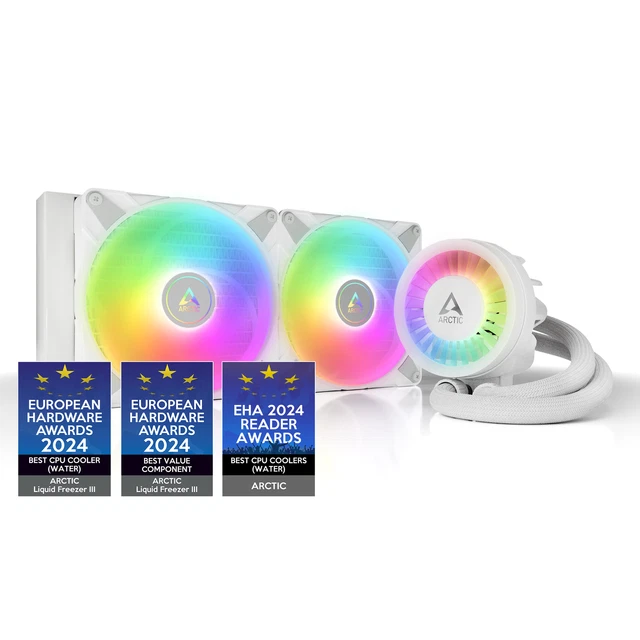 LIQUID FREEZER III 280 A-RGB white PC Water Cooler AIO Computer Cooling ...
