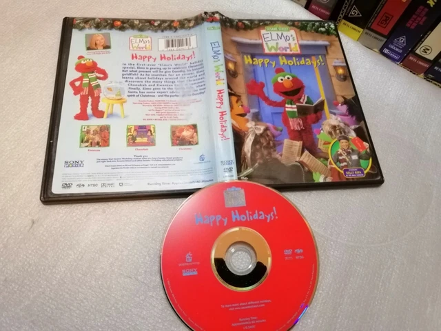 SESAME STREET : HAPPY HOLIDAY'S! - RARE Sony Pictures DVD Issue - NTSC ...