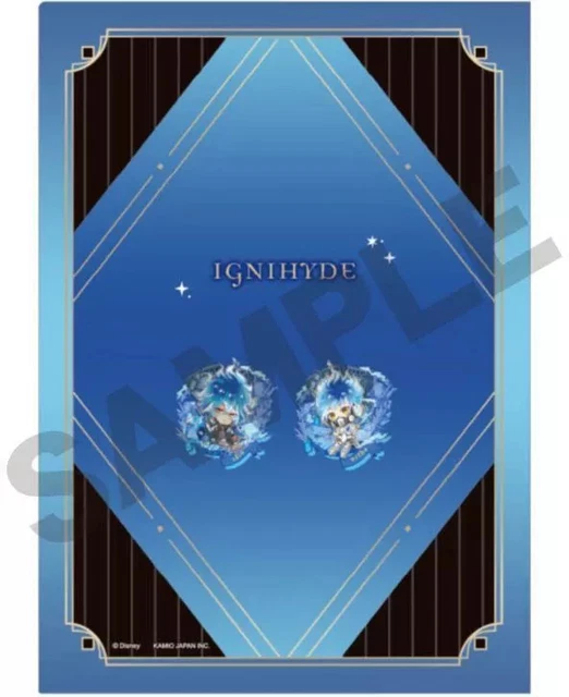 DISNEY TWISTED WONDERLAND Ignihyde Clear File A4 Chimaniwa Stationery ...
