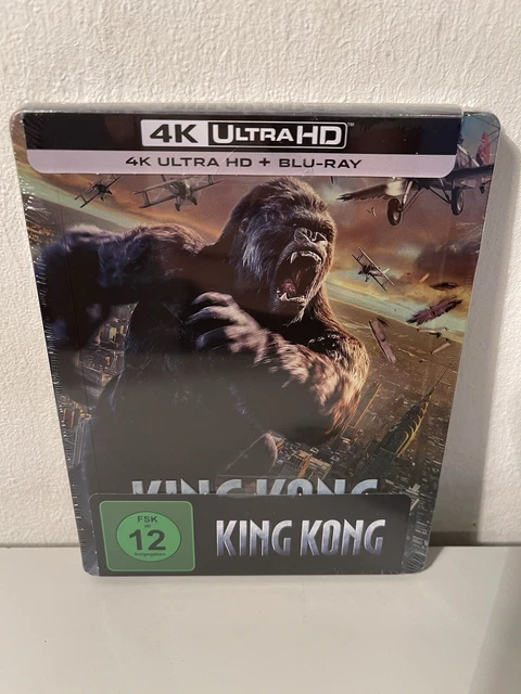 KING KONG - 4K UHD Steelbook - Blu-Ray - Zustand noch foliert EUR 55,00 - PicClick DE