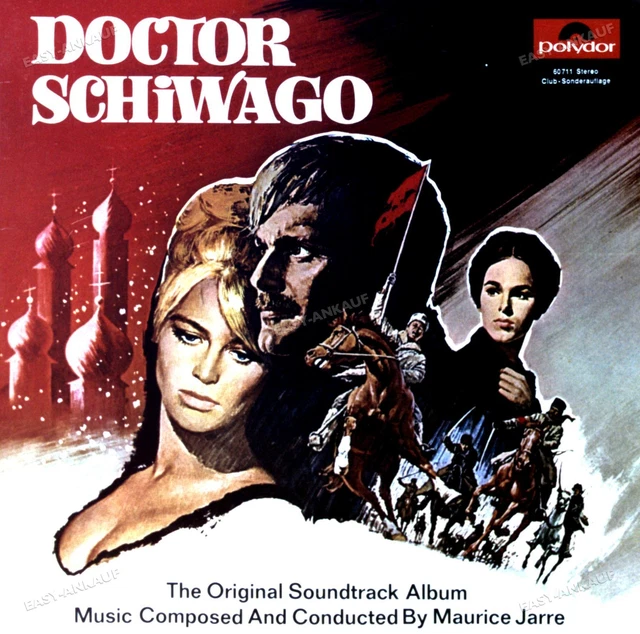 MAURICE JARRE - Doctor Schiwago - The Original Soundtrack Album LP (VG ...