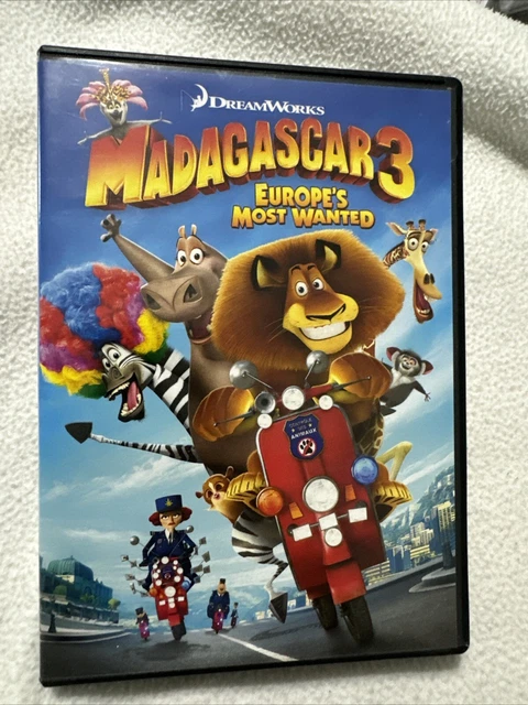 MADAGASCAR 3: EUROPE'S Most Wanted (DVD,2012) $12.33 - PicClick CA