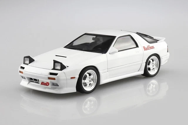 AOSHIMA INITIAL D No.3 Takahashi Ryosuke FC3S RX-7 Modellbausatz im ...