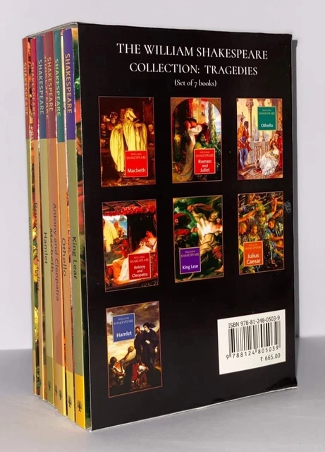THE WILLIAM SHAKESPEARE Collection: Tragedies (Set of 7 Books) £27.22 ...