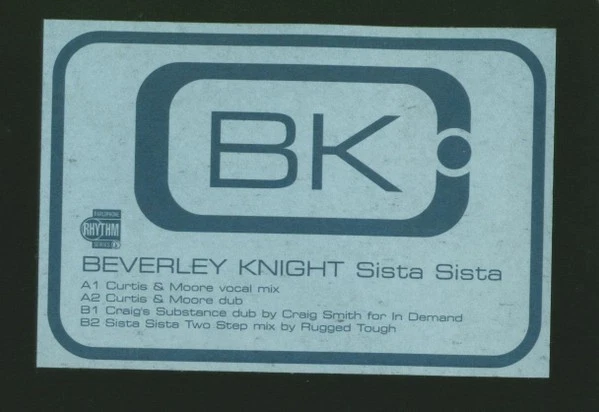 BEVERLEY KNIGHT - Sista Sista, 12", (Vinyl) £12.99 - PicClick UK