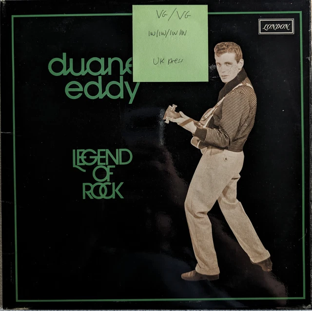 DISQUE VINYLE DUANE Eddy Legend Of Rock très bon état DLLW 5003/4 1975 ...