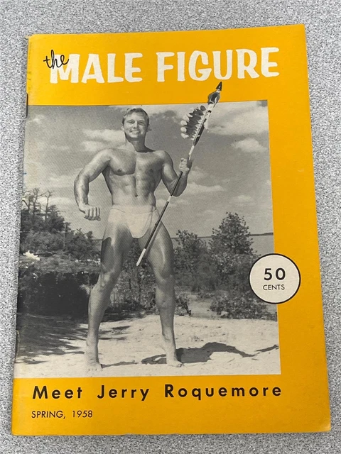 THE MALE FIGURE bodybuilding muscle beefcake magazine JERRY ROQUEMORE Volume 8 £15.90 - PicClick UK