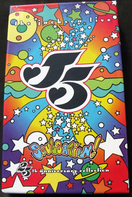 MICHAEL JACKSON 5 Five J5 SOULSATION Lot (4) Cassette K7 Audio Tapes ...