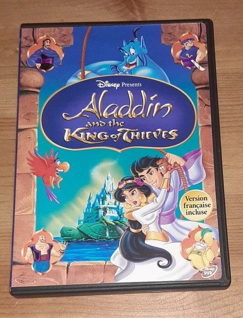 ALADDIN AND THE King of Thieves (DVD with Insert, 1996) Disney Animated ...