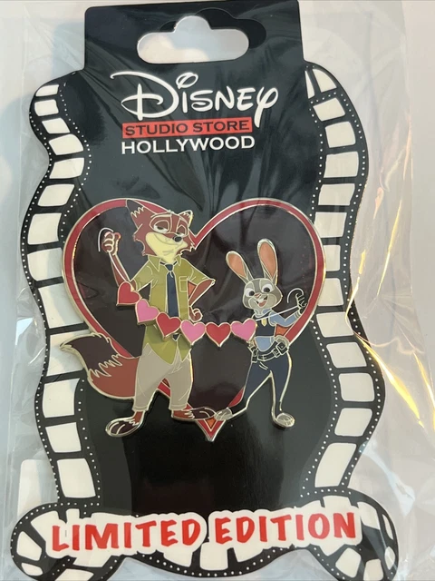 DISNEY DSF DSSH Zootopia Judy Hopps & Nick Love is in The Air Heart LE ...