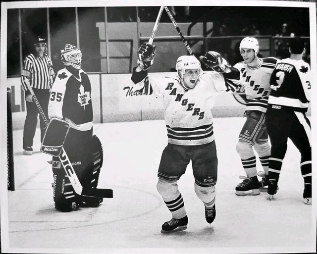 1990 JEFF REESE Nhl Hockey Photo Bruce Bennett Brian Mullen Type 1 ...