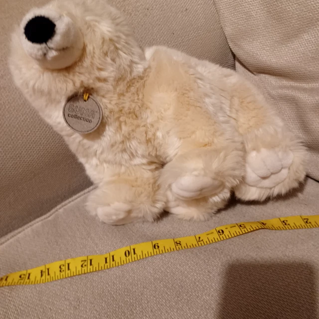 SUMA COLLECTION 12& Polar bear Ravensden plush soft toy £6.90 - PicClick UK
