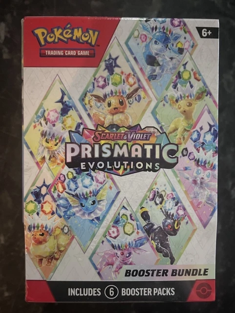 POKÉMON TCG: PRISMATIC Evolutions Booster Bundle - Brand New & Factory Sealed. $124.05 - PicClick CA