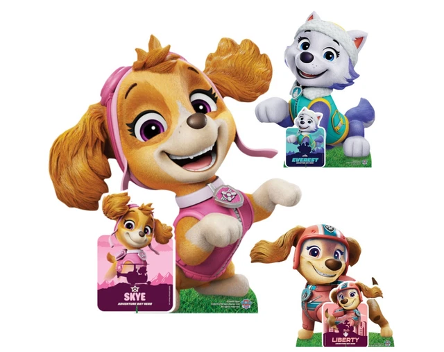 SKYE, LIBERTY ET Everest De Patte Patrouille Carton Découpes Multi Pack ...