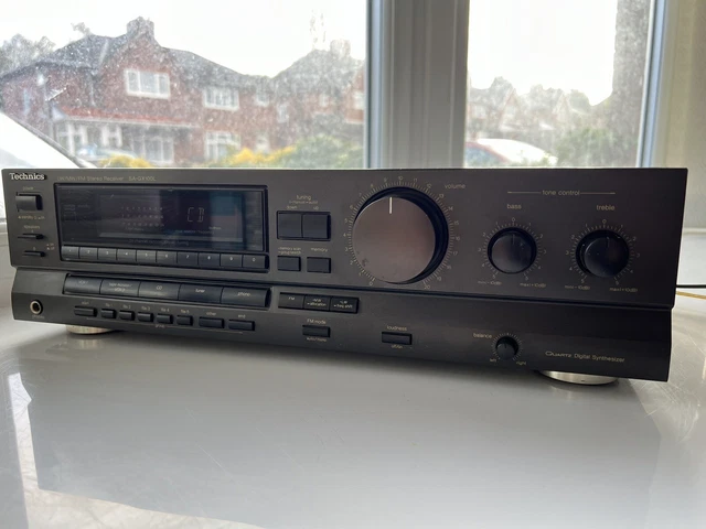 TECHNICS SA-GX100L STEREO Receiver LW MW FM Phono Amplifier Tuner Hifi ...
