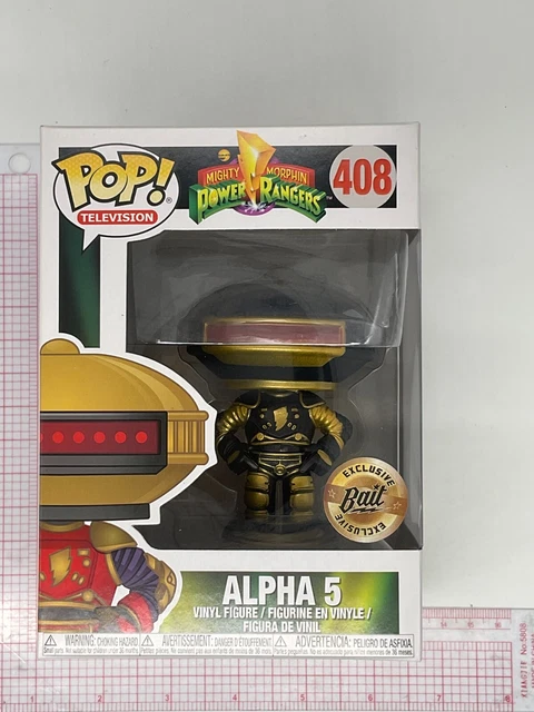 FUNKO POP ! Mighty Morphin Power Rangers Alpha 5 (appât exclusif) #408 ...
