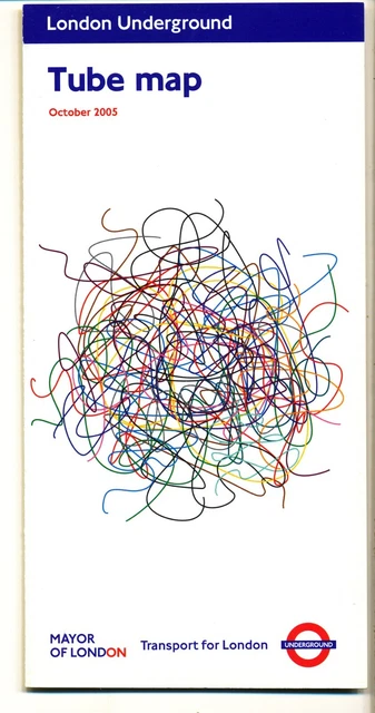 LONDON UNDERGROUND TUBE MAP OCTOBER 2005 Station Index,Transport ...