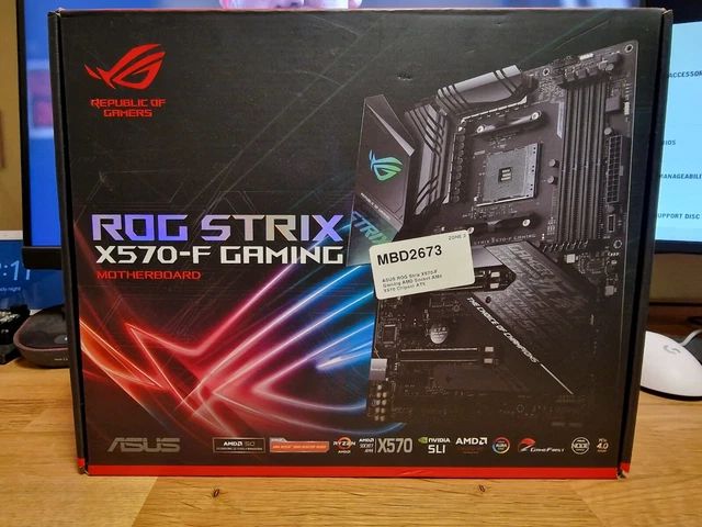 ASUS ROG STRIX X570-F Gaming, AM4, AMD Motherboard £120.00 - PicClick UK