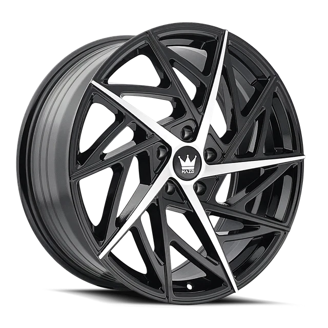 20X8.5 MAZZI 377 Freestyle Gloss Black/Machined Wheel 5x115 (35mm) EUR ...