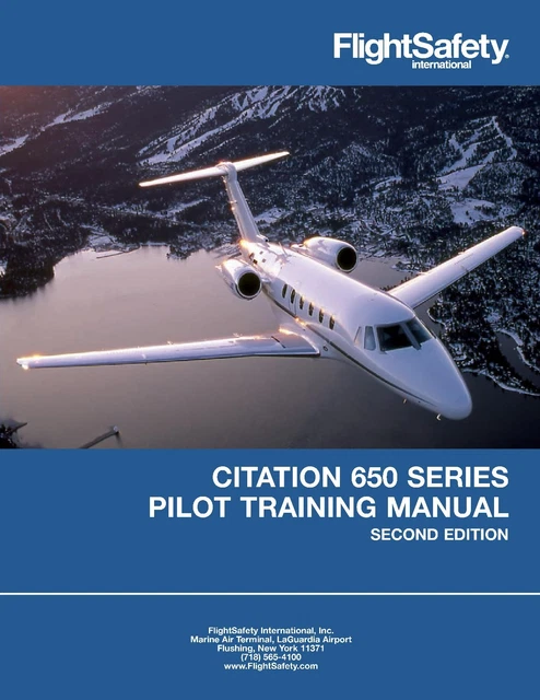 CESSNA CITATION 650 Pilot Training Manual Flight Safety $50.00 - PicClick