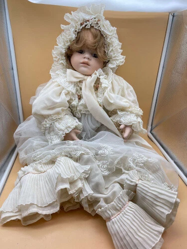 POUPON DE COLLECTION Poupée En Porcelaine 58 cm. État Parfait EUR 125,06 - PicClick FR
