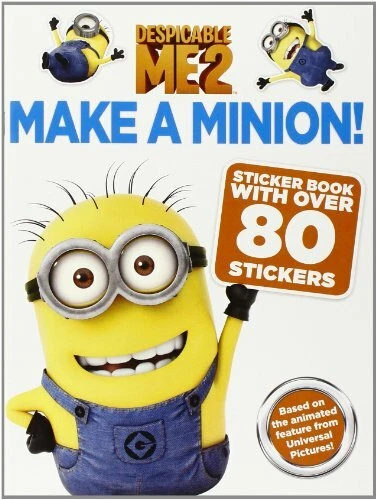 DESPICABLE ME 2: Make a Minion Sticker Book by Despicable Me 2 ...