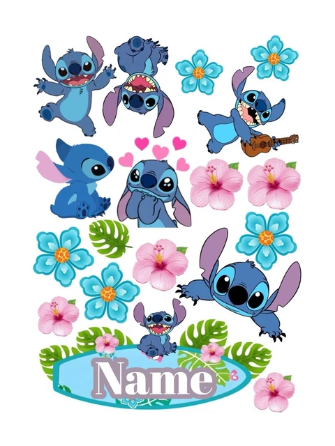 EDIBLE STITCH Angel cake toppers A4 Icing sheet cake decorations £6.25 ...