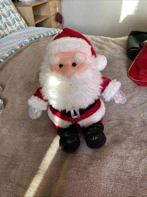 TESCO LARGE SANTA with Sack Plush Soft Toy 17 Inches High When Sitting ...