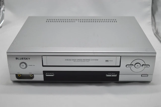 MAGNÉTOSCOPE LECTEUR CASSETTE enregistreur recorder VHS Bluesky VC4005D ...