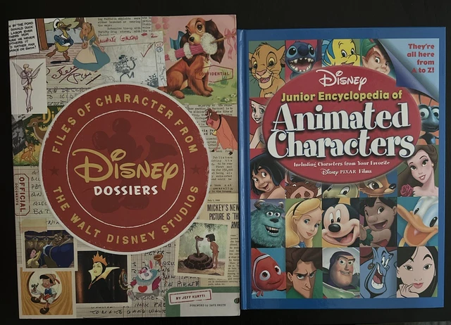 DISNEY DOSSIERS FILES of Character & Junior Encyclopedia Of Animated ...
