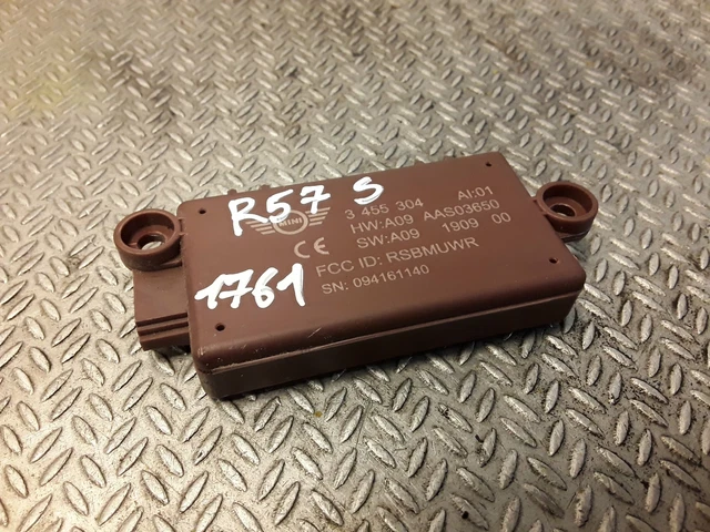 MINI R57 ANTENNA Amplifier CABRIO R57 Cooper S Bootlid 3455304 EUR 22 ...