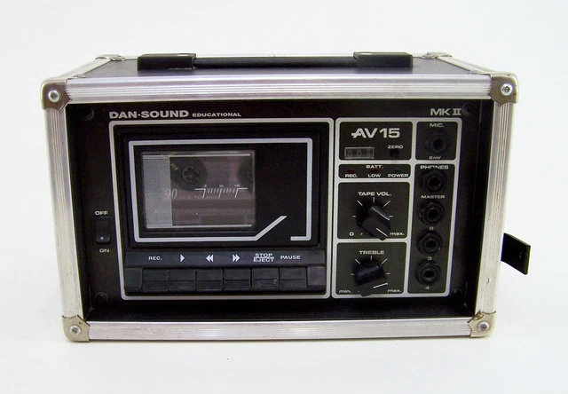 DAN SOUND AV 15 MkII Educational Portable Cassette Recorder EUR 49,99 ...