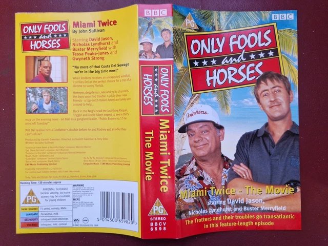 ONLY FOOLS AND Horses - Miami Twice - BBC - Used Video Sleeve/Cover # ...