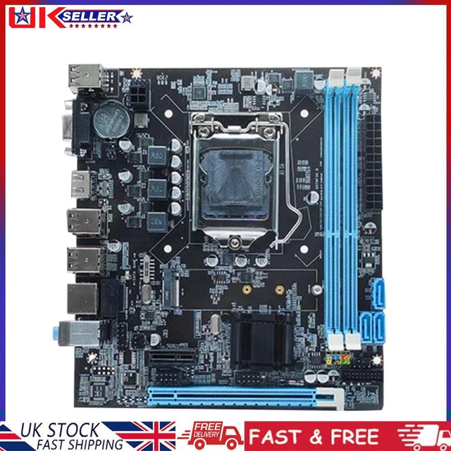 H61 PC MAIN Board 16GB Micro-ATX Computer MainBoard LGA1155 Socket I3/I5/I7 CPU £25.89 - PicClick UK