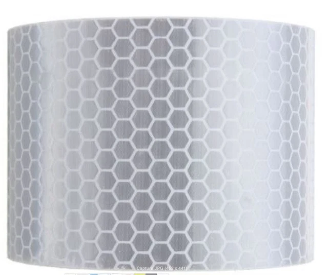 3M SAFETY REFLECTIVE Tape Reflector Sticker ROD TIPs*SILVER DIAMOND ...