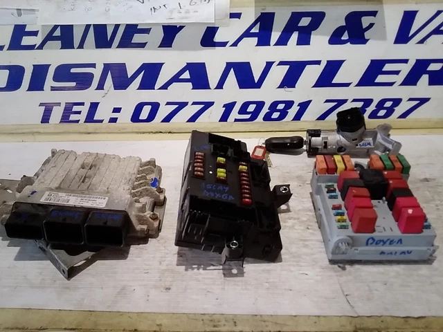 CITROEN RELAY PEUGEOT Boxer 2012-2015 2.2 Hdi Euro 5 Complete Ecu Kit ...