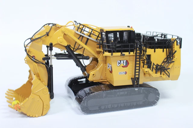 DIECAST MASTERS 85650 Cat 6060 FS Hydraulic Bagger With Shovel New 1:87 ...