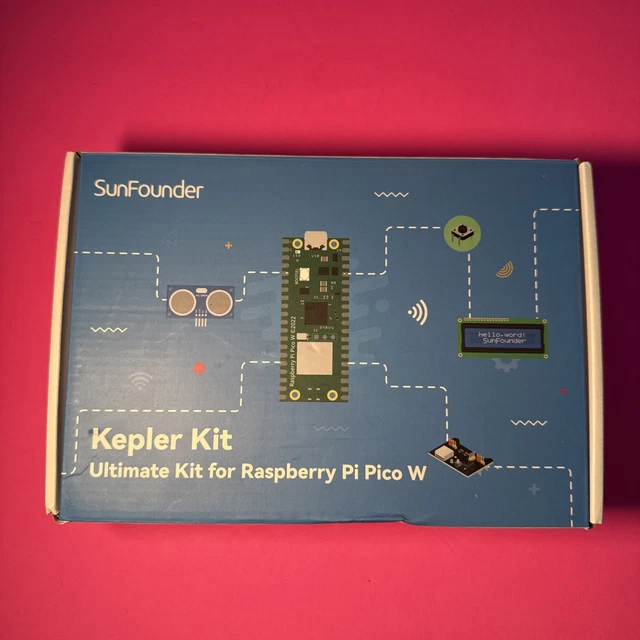 SUNFOUNDER RASPBERRY PI Pico W Ultimate Starter Kit $49.99 - PicClick