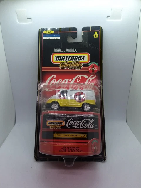MATCHBOX COCA COLA Ford Transit Van £10.00 - PicClick UK