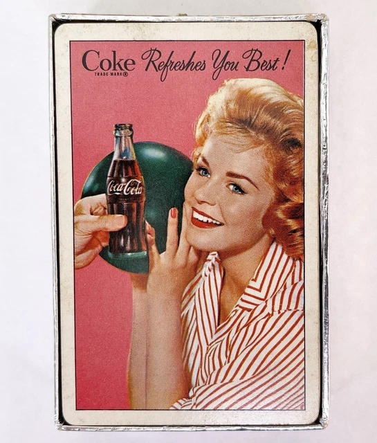 1940S-50S VINTAGE COCA Cola Playing Cards Set "Refreshes You Best ...