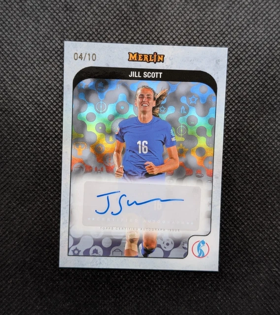 TOPPS MERLIN 2025 UEFA Womens Euros /10 Jill Scott Nations SP Black ...