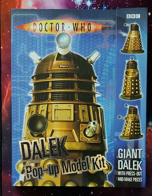 BBC DOCTOR WHO Dalek Pop-Up 3D Model Kit NEW £7.99 - PicClick UK