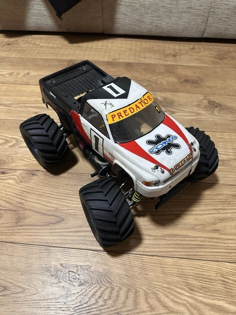 RC CAR NITRO Monster Truck Gv Predator 2 Speed.working See Vid.good ...
