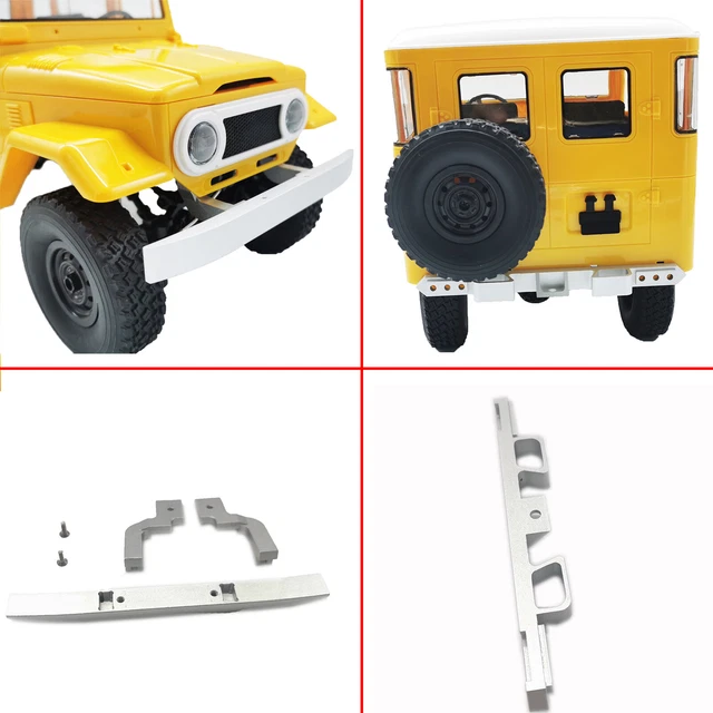 METAL FRONT/ REAR Bumper Anti-collision Upgrade DIY for WPL C34 Off ...