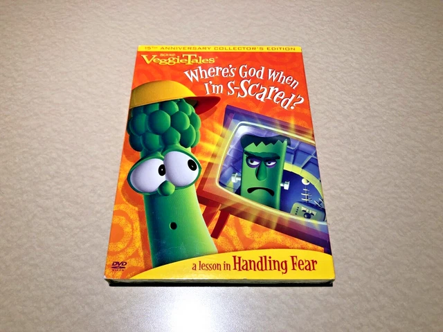 Veggietales Where S God When I M Scared 2008 Dvd Sleeve Brand