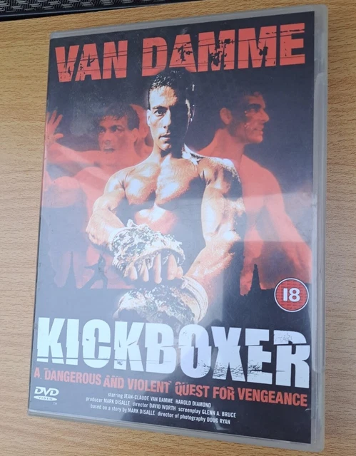 KICKBOXER DVD ORIGINAL 1989 Jean Claude Van Damme Martial Arts Film ...
